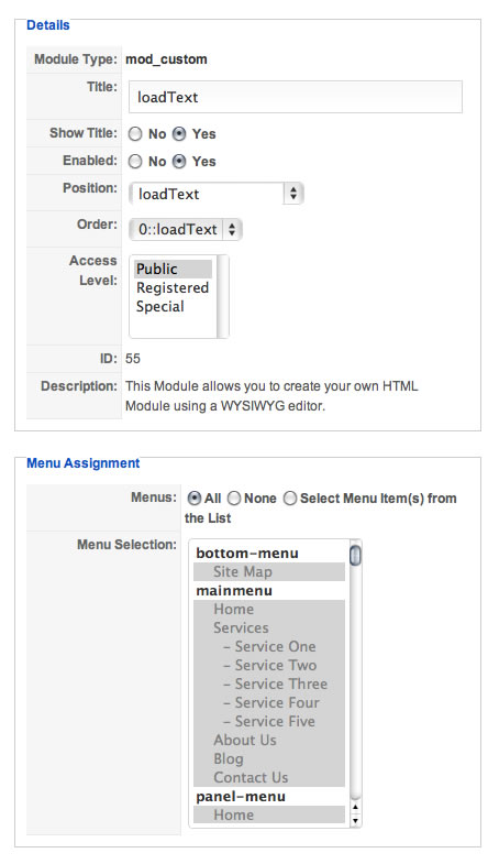 Using The Loadposition Plugin In Joomla Joomlabamboo Blog