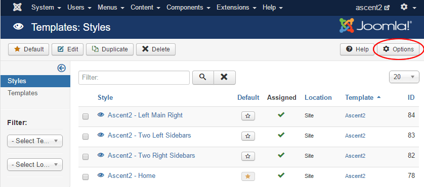 How To Edit Different File Types Through The Joomla Template Editor